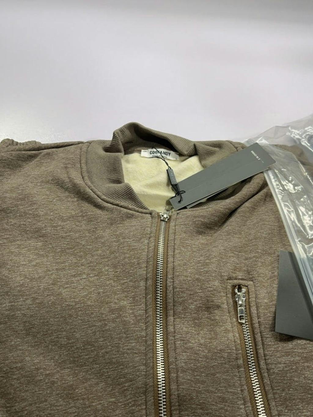 Minimalist Zippered Jacket Set – COOFANDY