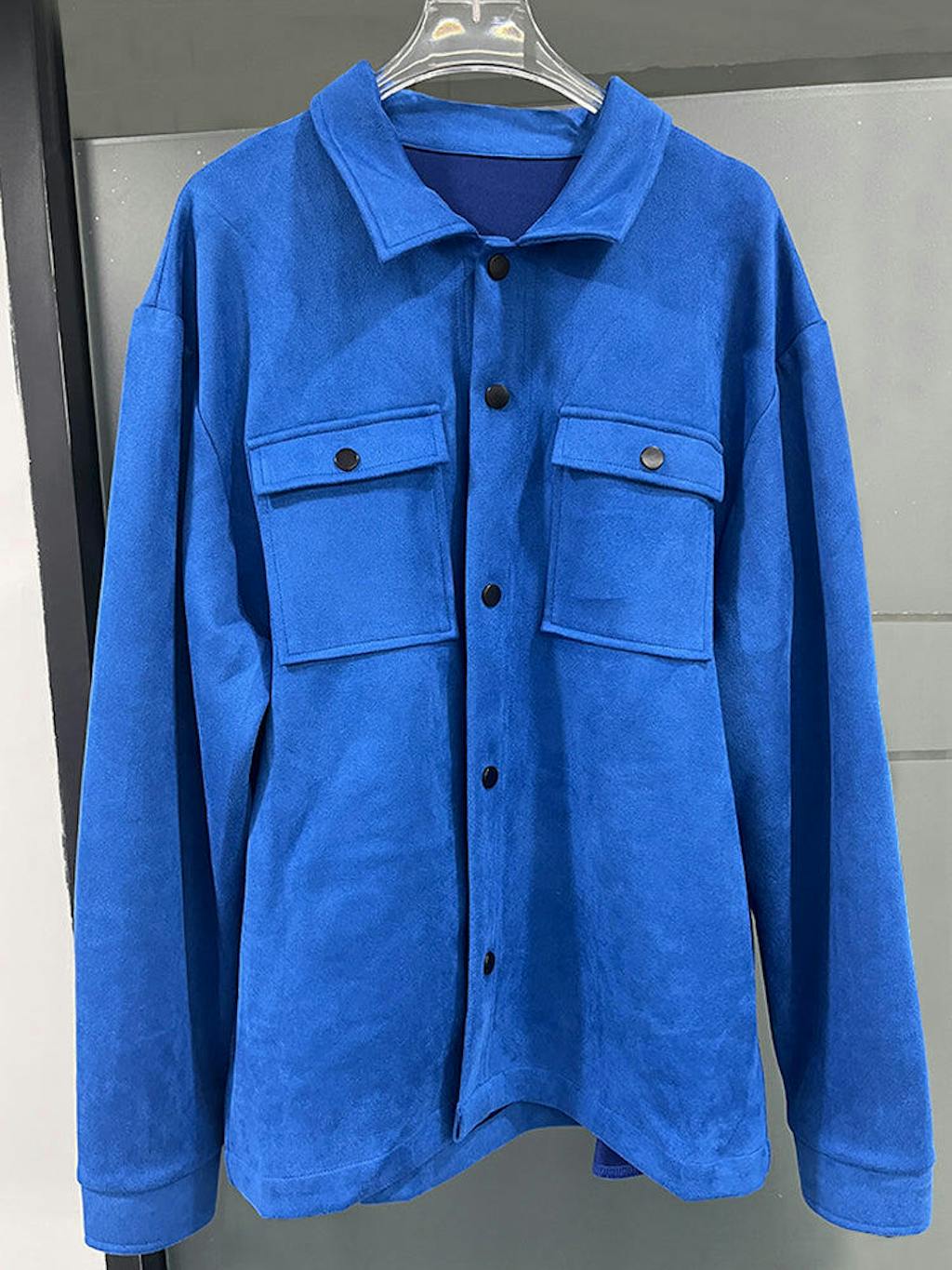 Men's Athleisure 2-Piece Suede Set | Casual Loose Fit Streetwear Outfit ...