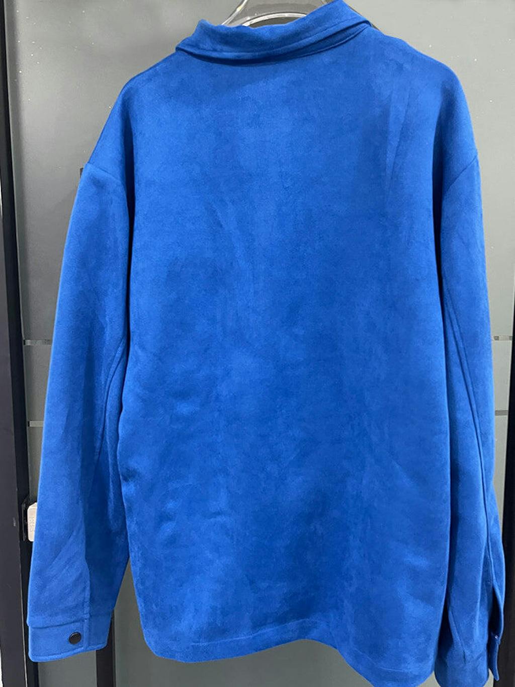 Men's Athleisure 2-Piece Suede Set | Casual Loose Fit Streetwear Outfit ...