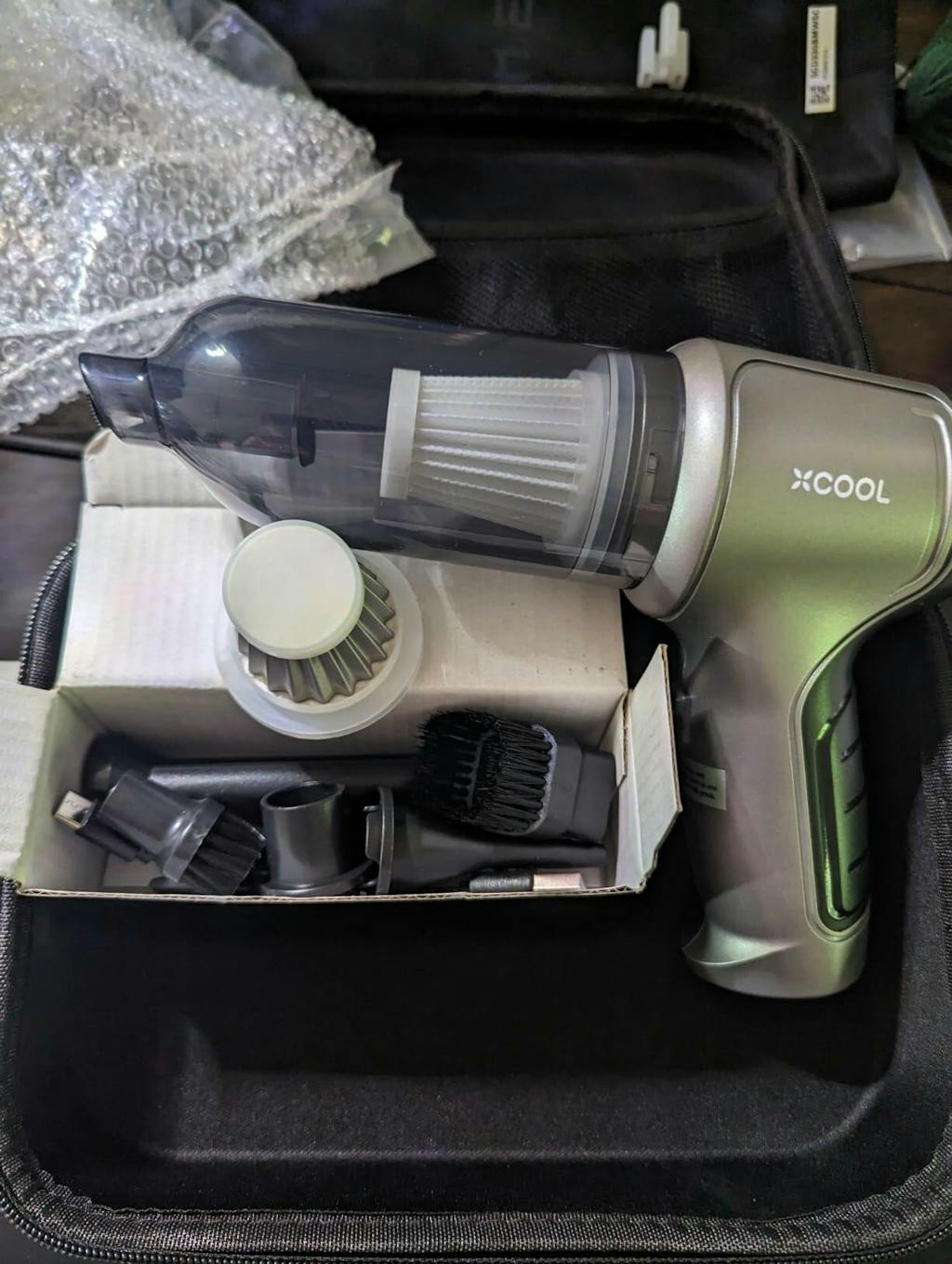 xCool Small Wireless Handheld Car Vacuum Cleaner for Car, Home, Pet Ch