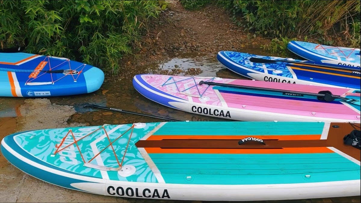 10’6/11’6 Inflatable Stand Up Paddle Board | Coolcaa SUP