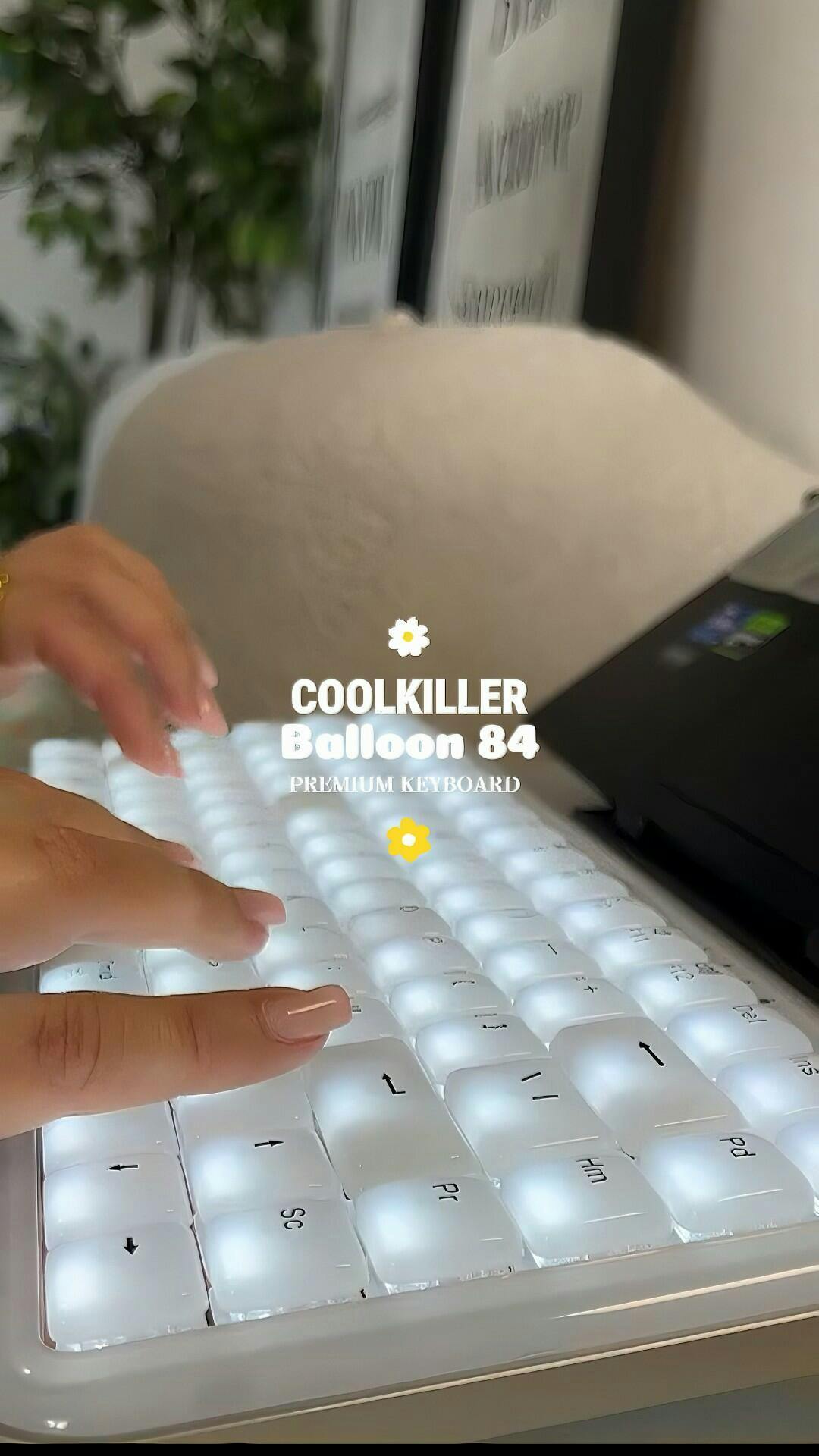 CoolKiller Balloon 84 Low-Profile Mechanical Keyboard
