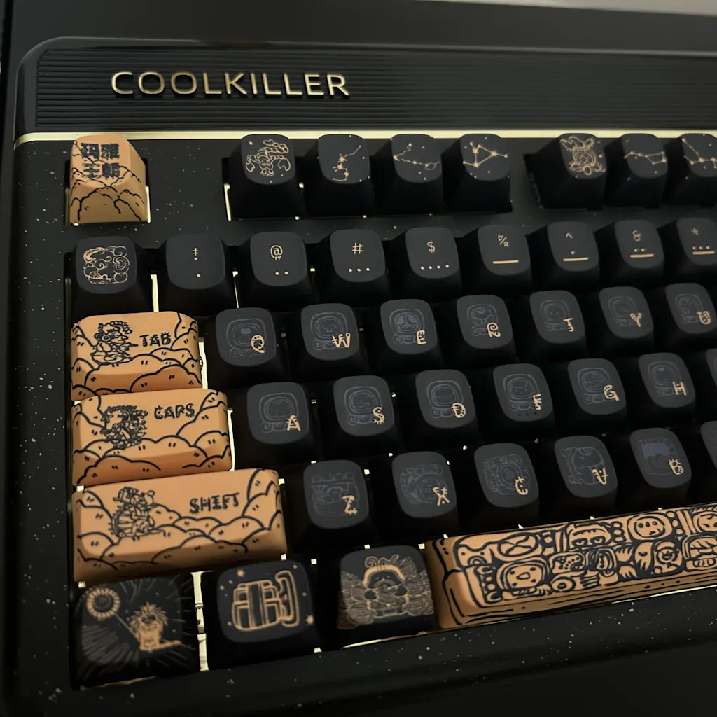 CoolKiller CK108 Magnetic Switch Keyboard - Western Legend