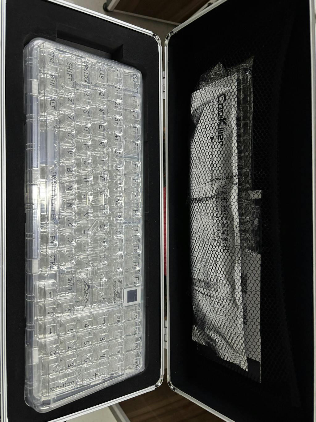 CoolKiller CK98 Wireless Hot Swappable OLED Mechanical Keyboard - Polar ...