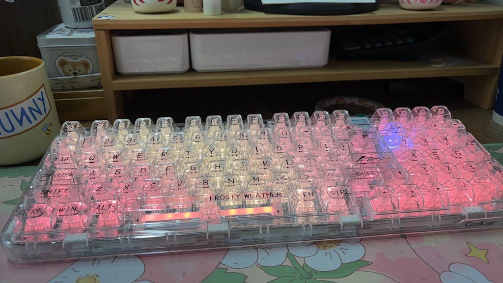 CoolKiller CK98 Wireless Hot Swappable OLED Mechanical Keyboard - Polar ...