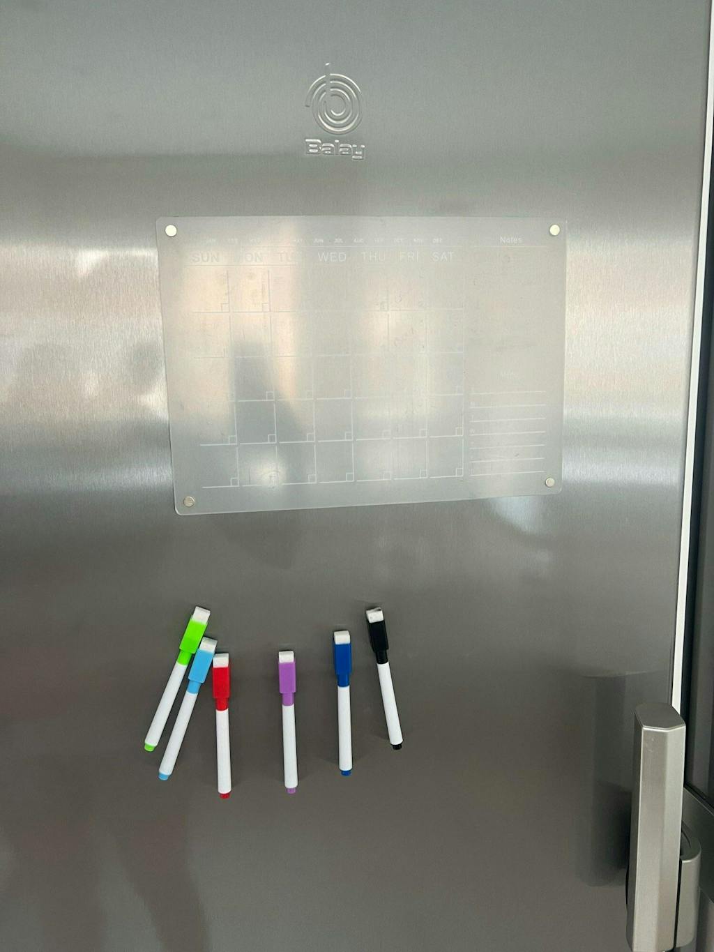 Magnetic Calendar Schedule Board for Monthly and Weekly Planning – coozit