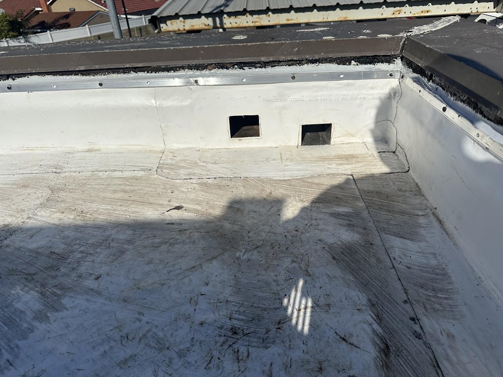 PVC-Clad Stainless Steel Roof Scupper | Copperlab