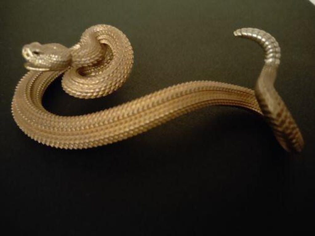 Creative Rattlesnake Pen Holder | Brass Desk Decoration – COPPERTIST.WU