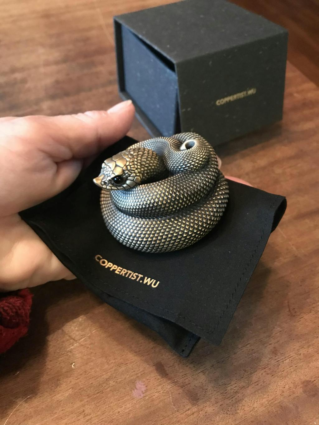 Stunning Brass Hognose Snake Bottle Opener & Incense Holder – COPPERTIST.WU