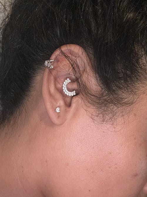 Minimal Diamond Flat Back Piercing (16G) – COR BLOOM