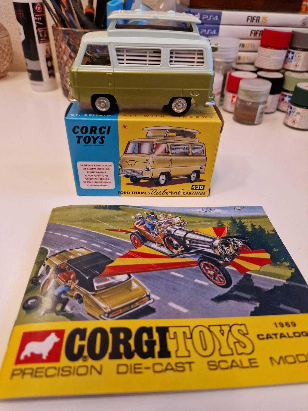 Authentic 48 page Reproduction 1969 Corgi Toys Catalogue – Corgi Model Club