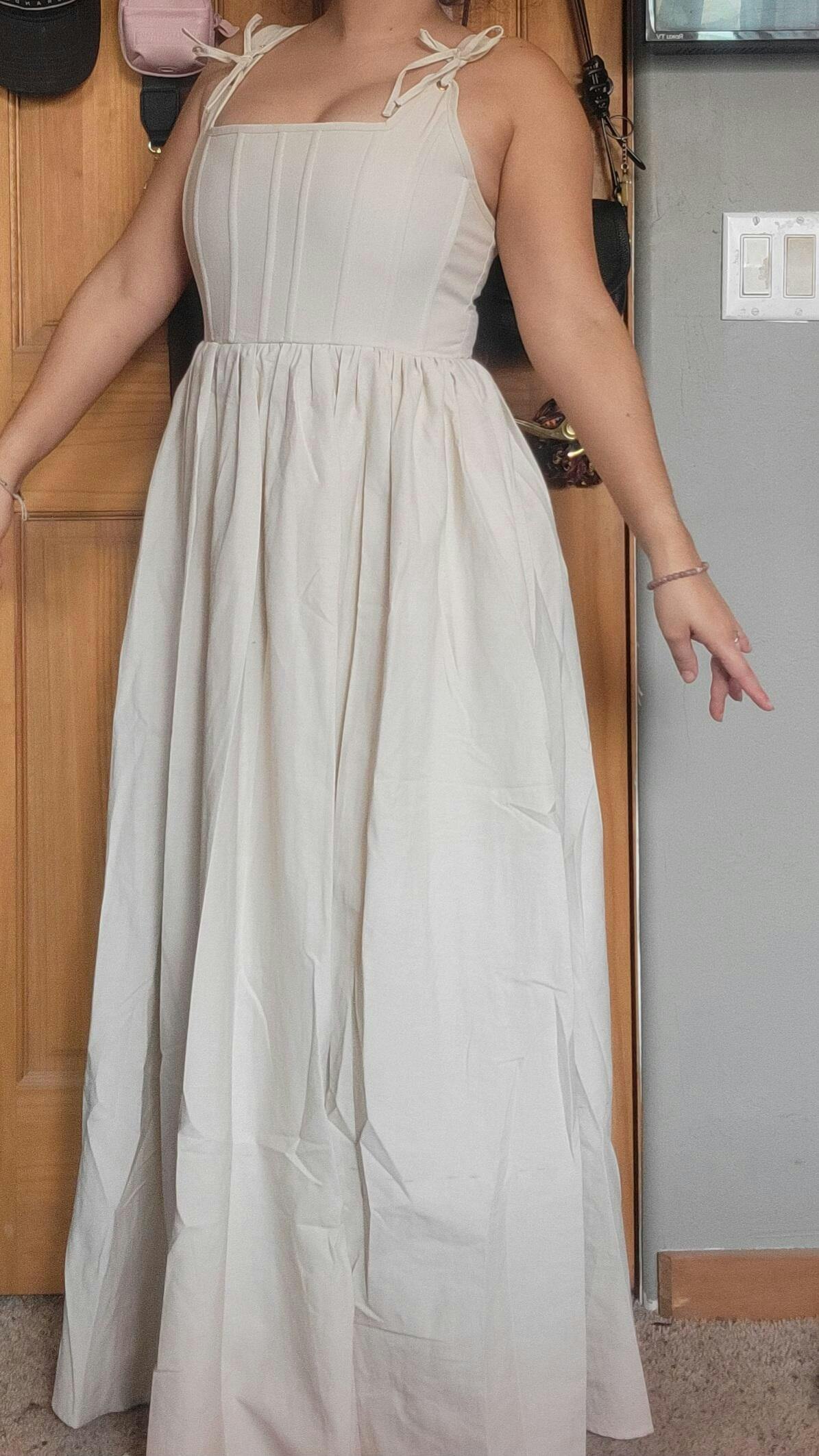 Fawn Dress - Porcelain – CottagecoreWear