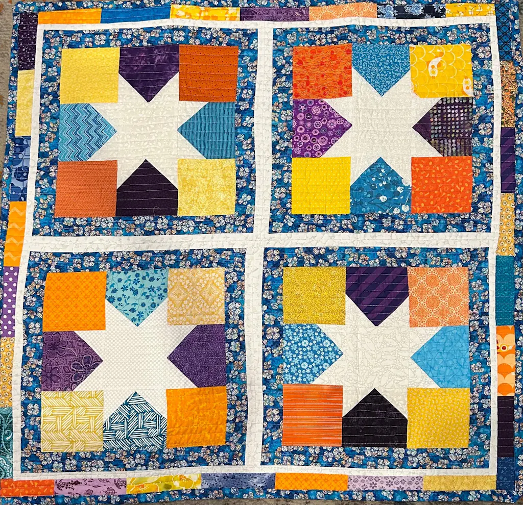 Joyful Stars Quilt Pattern – Cotton and Joy