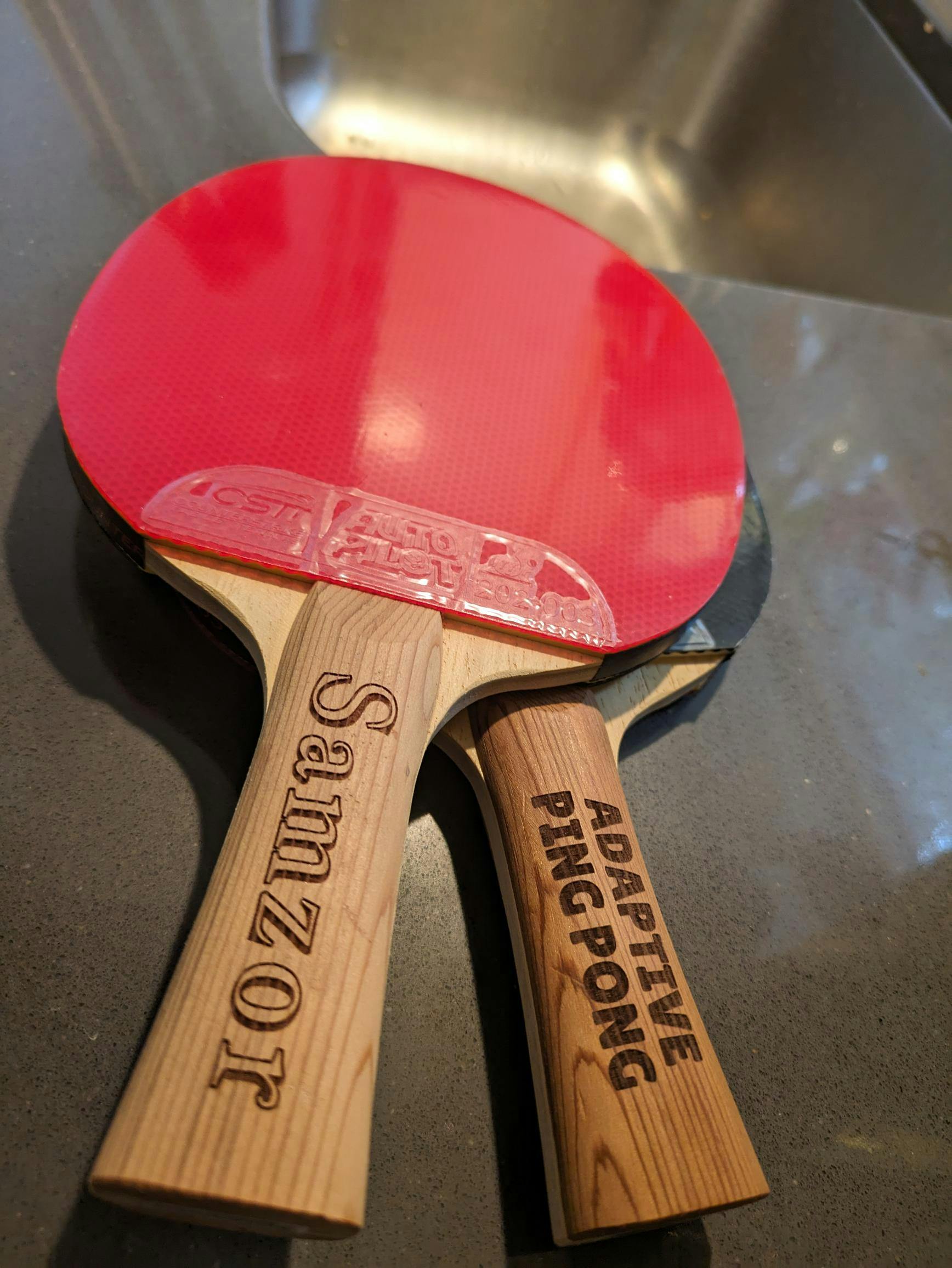 Custom Logo Ping Pong Paddle | Create Your Own! | CounterStrike Table ...