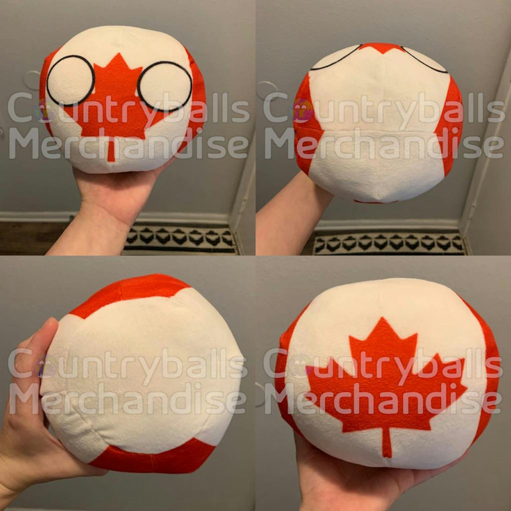 Canada Plush by Countryballs Merchandise – CountryballsMerchandise
