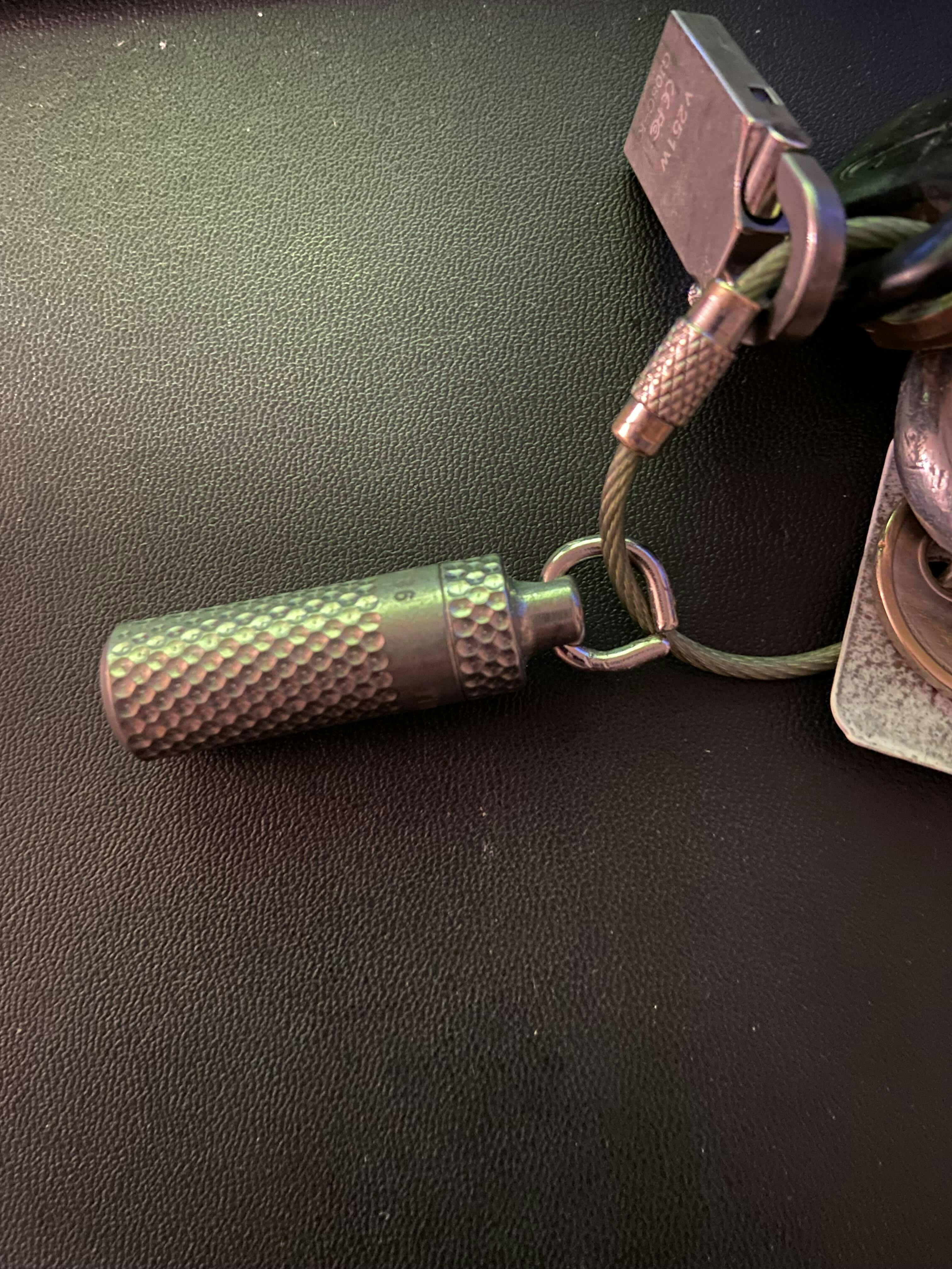 Piccolo Titanium Dimpled Capsule | CountyComm