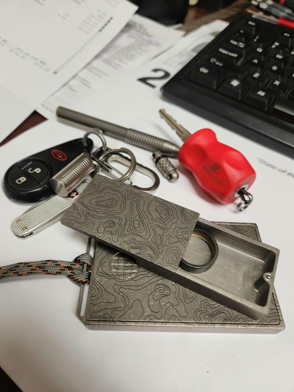 Titanium Pocket Strong Box With Loop - Gen 2 – CountyComm