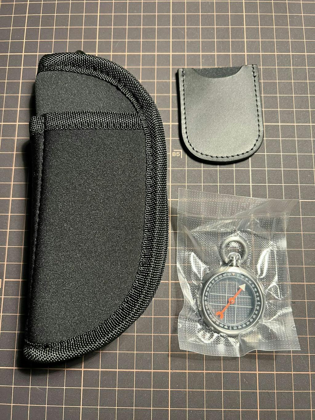 45mm - Heirloom Dual Sapphire Titanium Compass Gen 3 – CountyComm