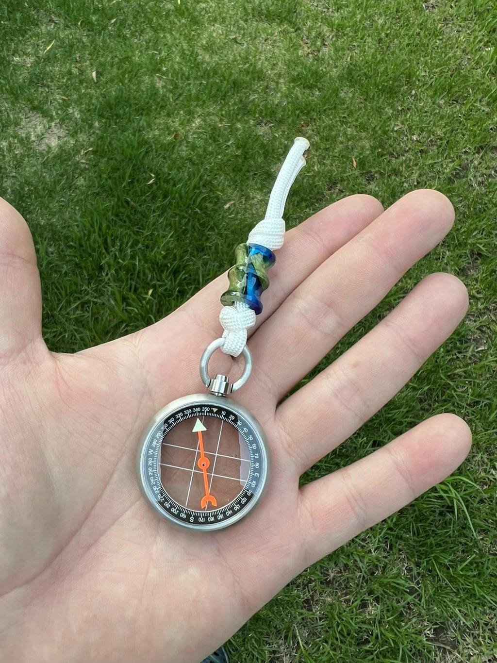 45mm - Heirloom Dual Sapphire Titanium Compass Gen 3 | CountyComm