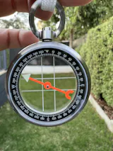 45mm - Heirloom Dual Sapphire Titanium Compass Gen 3 | CountyComm