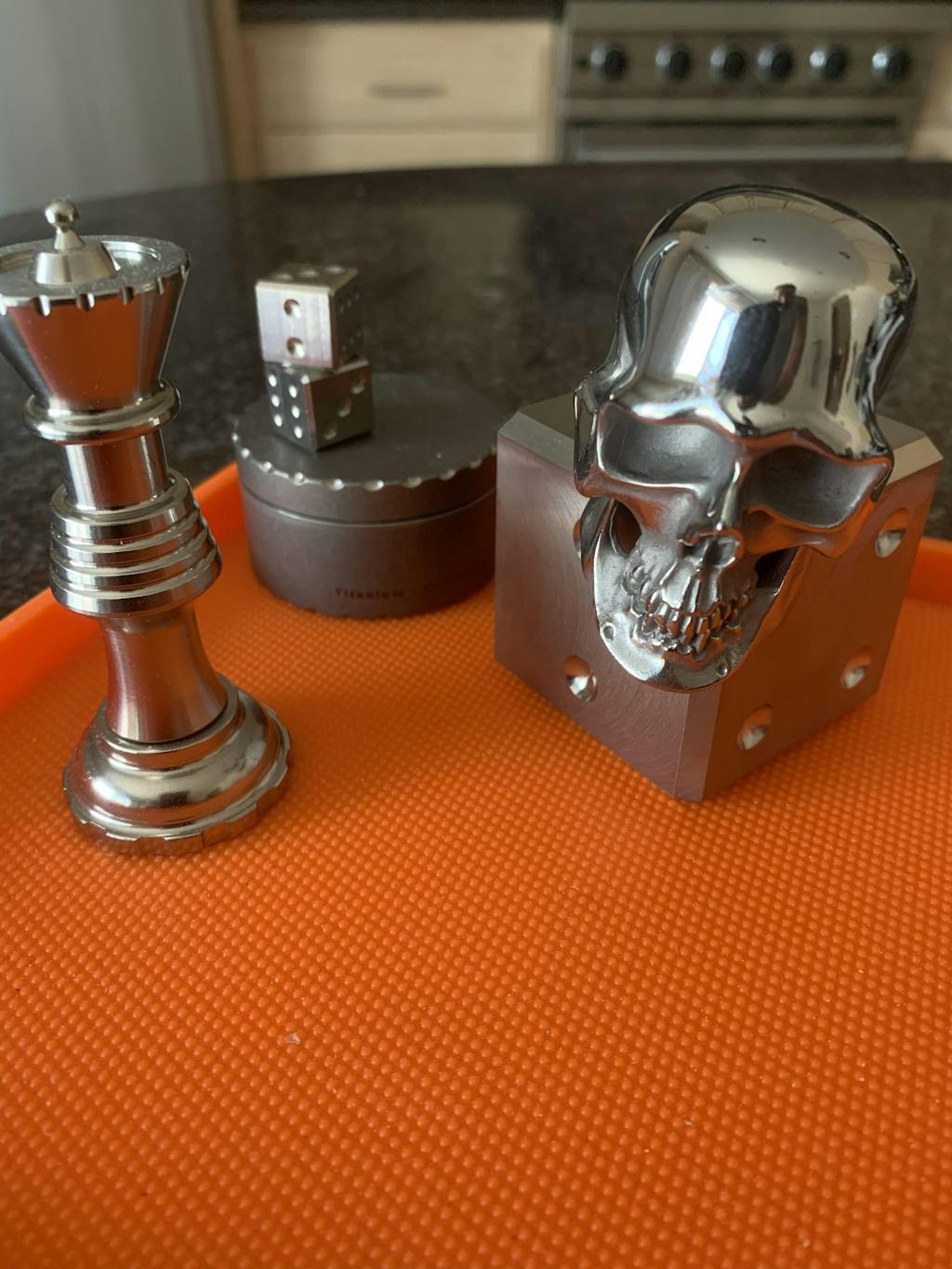 Custom Titanium Colossus Skull by Tony Fabrioli ( Limited Run ...