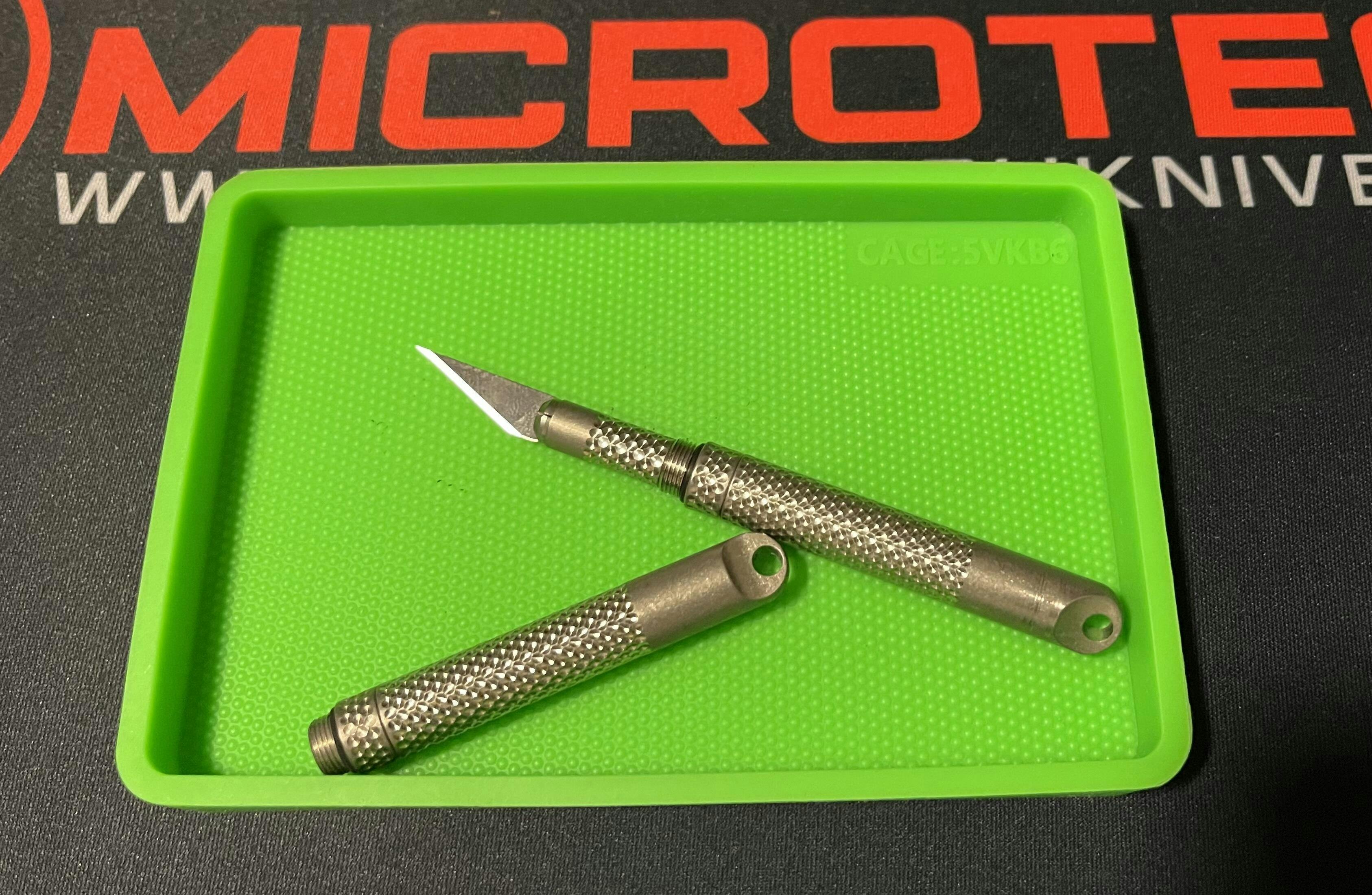 Key Ring Titanium Collapsible Scalpel by Maratac® | CountyComm