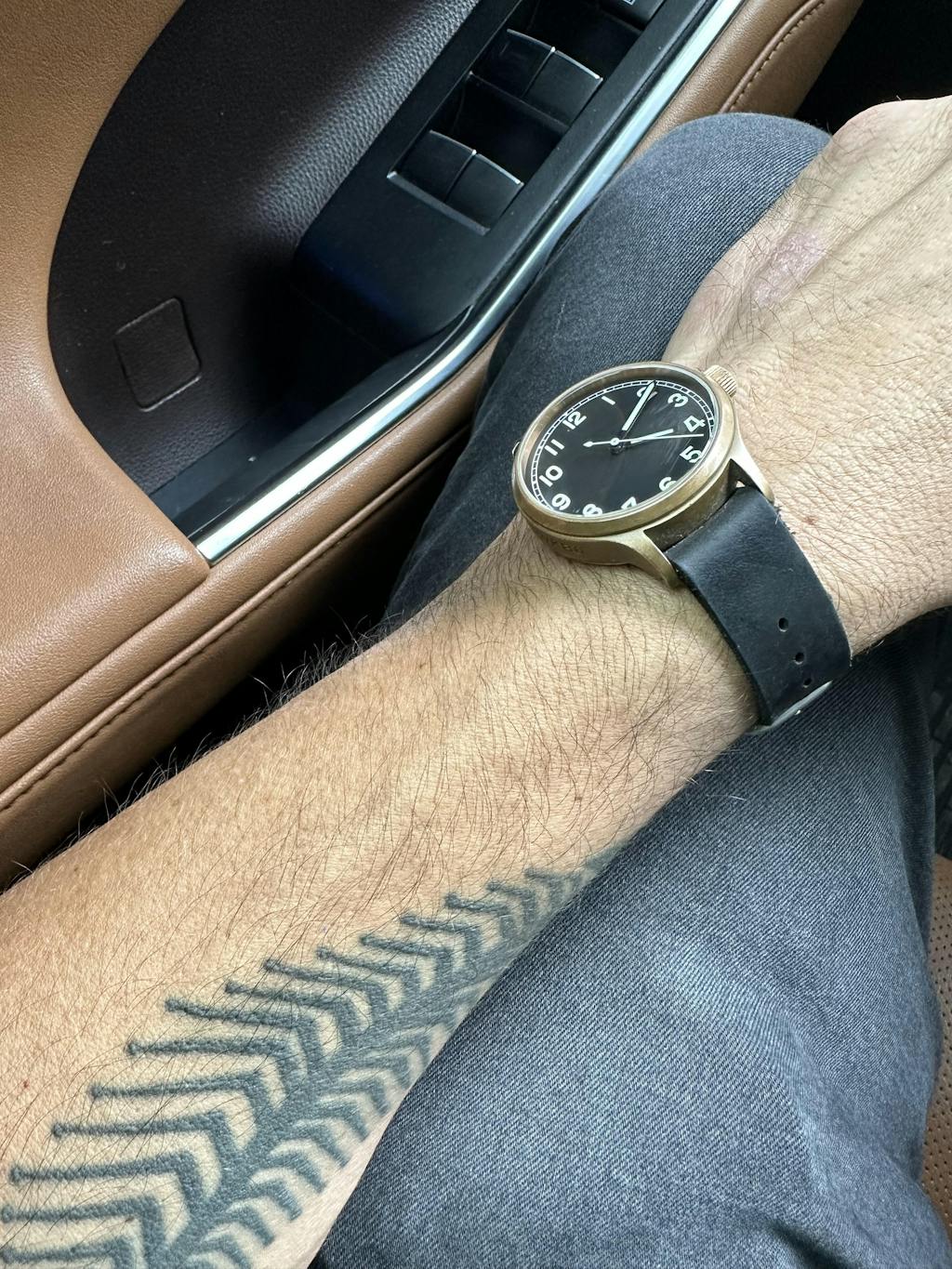 Bronze Pilot Automatic Watch by Maratac® – CountyComm