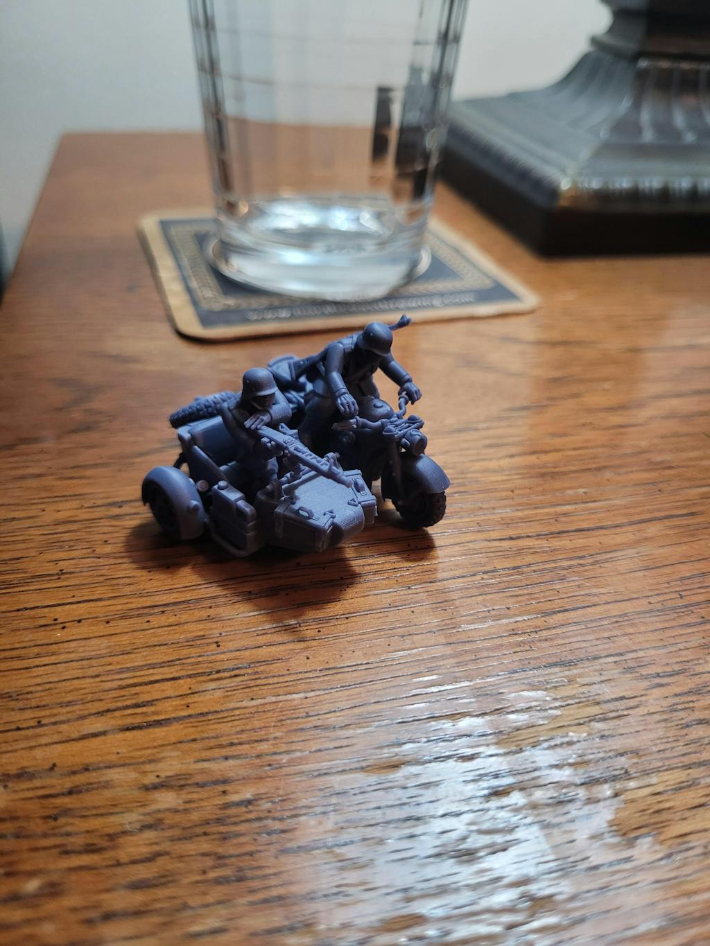 WW2 German Motorcycle Infantry with Side Car | Resin 3D Printed Miniat ...