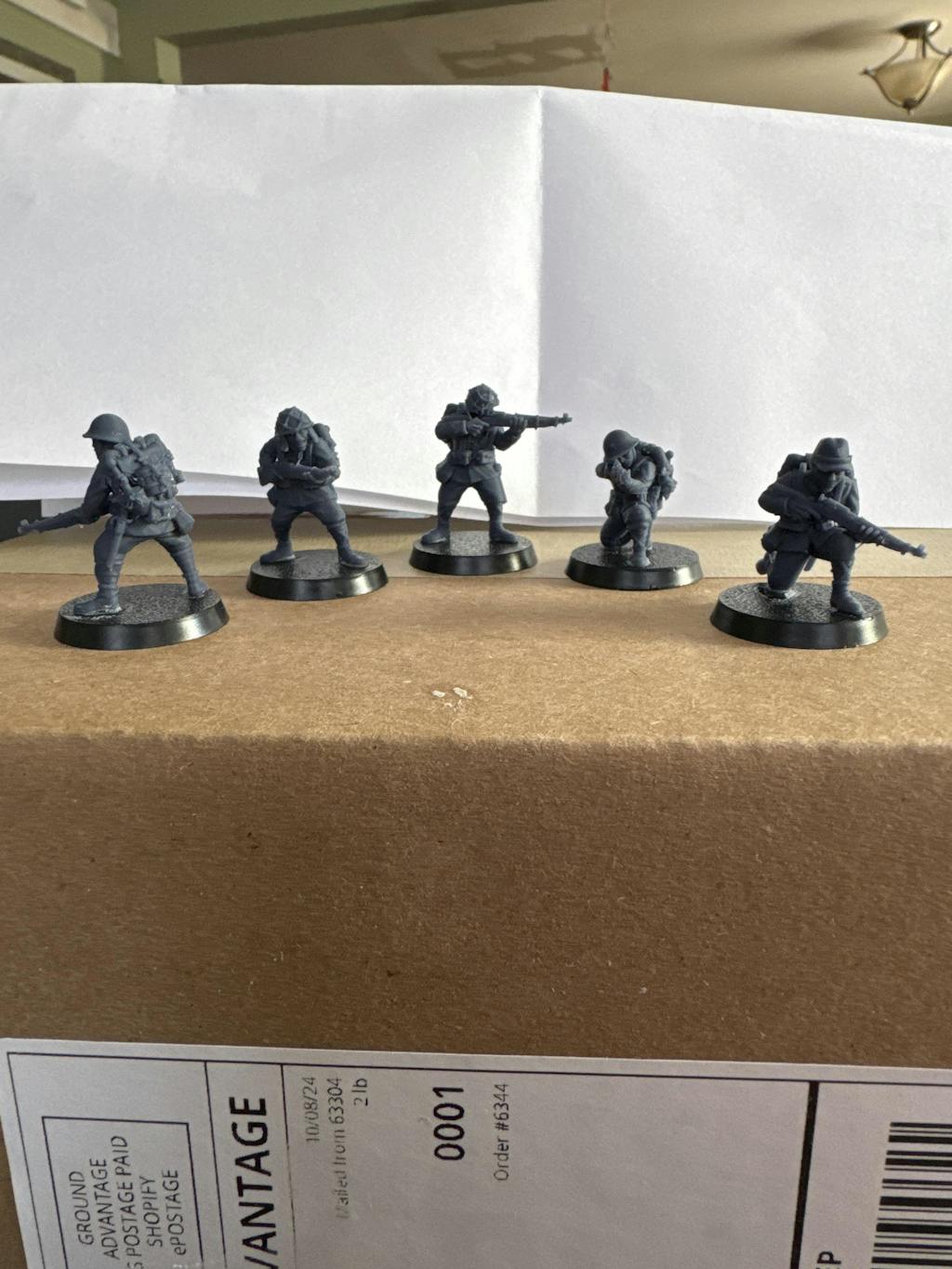 WW2 Japanese Riflemen Infantry Unit | Resin 3D Printed Miniature | Kyo ...