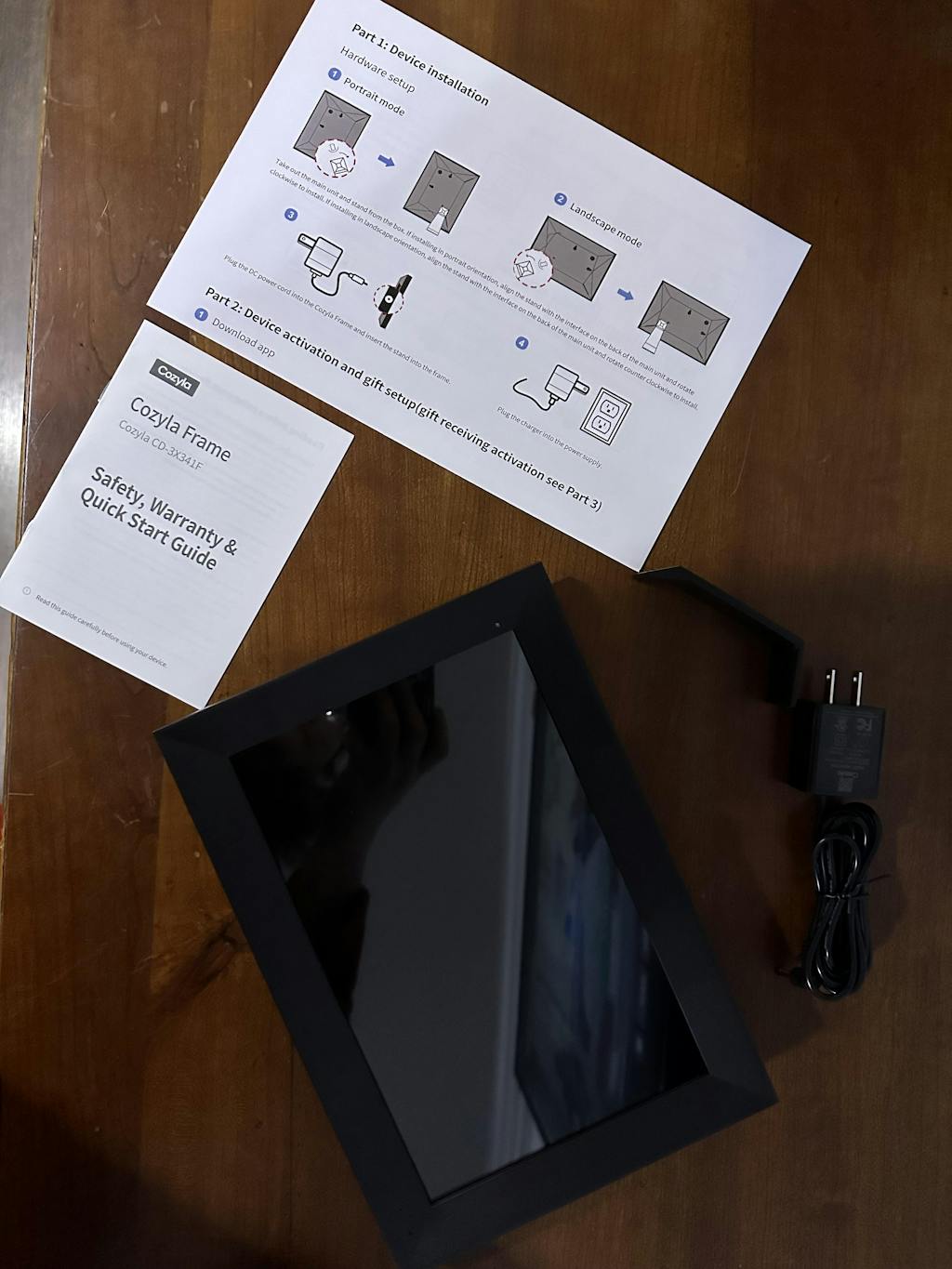 Cozyla Frame | Smart Digital Picture Frame Digital Photo Frame - Cozyla