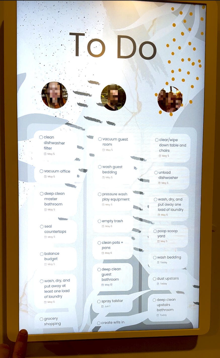 Cozyla Calendar+ | Smart Family Calendar Digital Wall Calendar - Cozyla