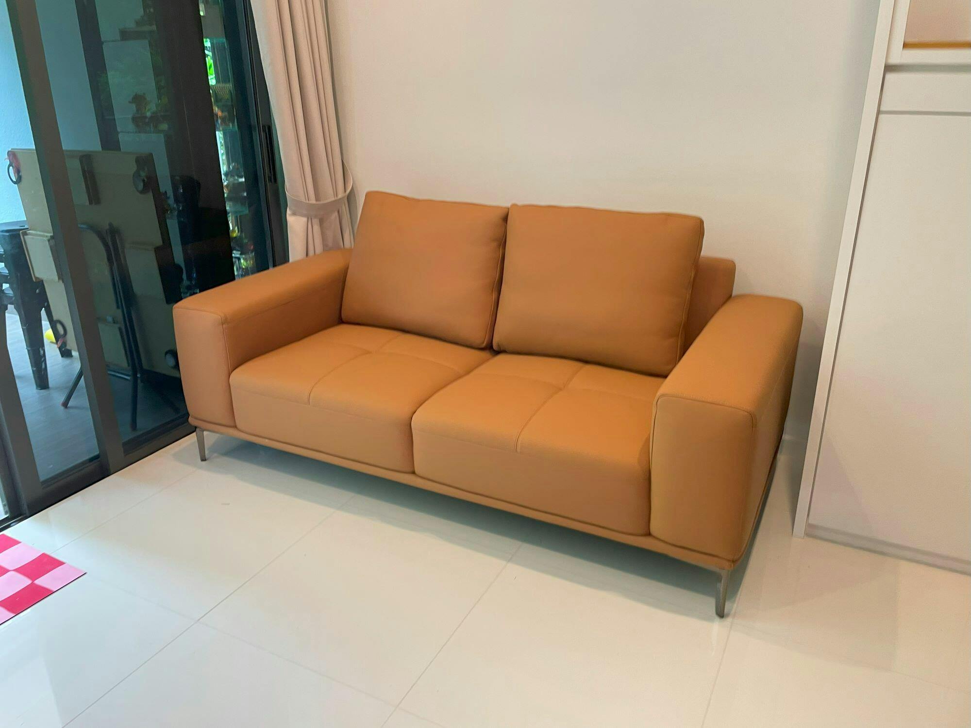 Calm Half Leather Sofa | 2 - 3 Seater | Singapore