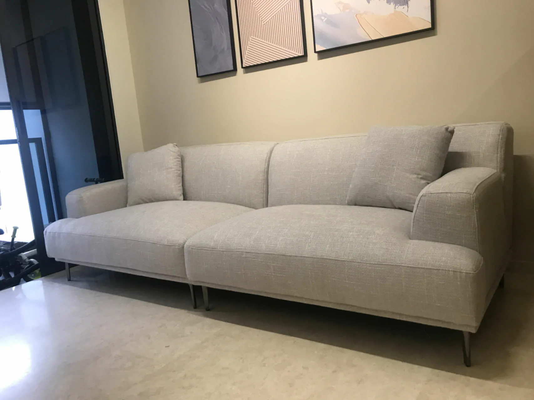 Crystal Fabric Sofa | 3 - 4 Seater Options | Singapore