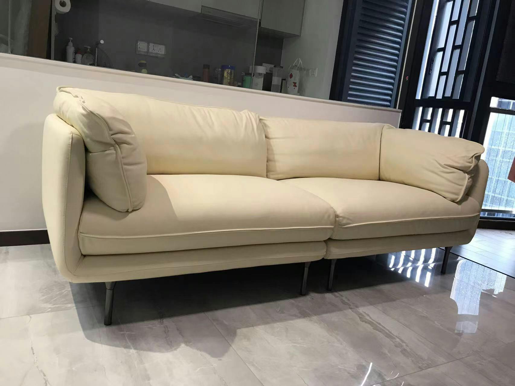 Cuddle Half Leather Sofa | 2 - 4 Seaters | Singapore