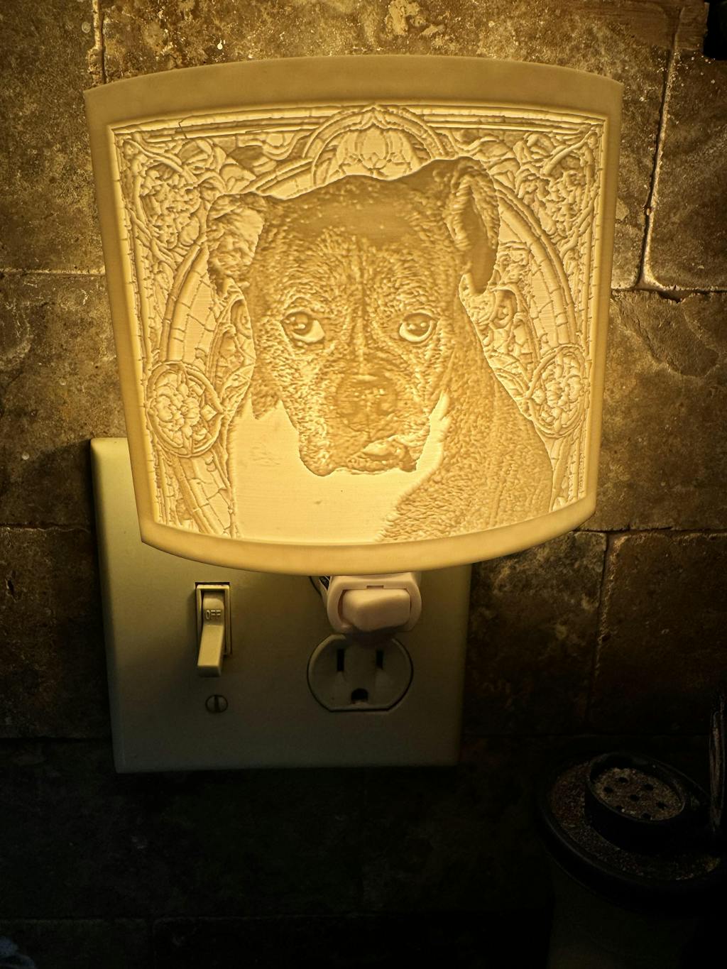 Custom printed lithophane Night Lights – Crackle3D