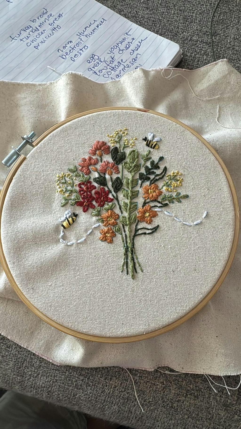 WILDFLOWER Embroidery Kit | Buy Embroidery Kits Online