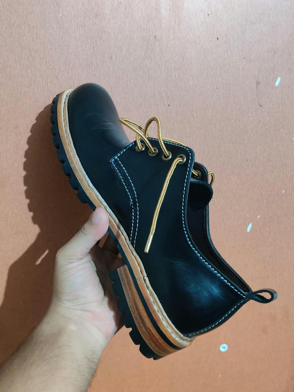 Task Shoes (Raven Black) Goodyear Welted – Craft & Glory