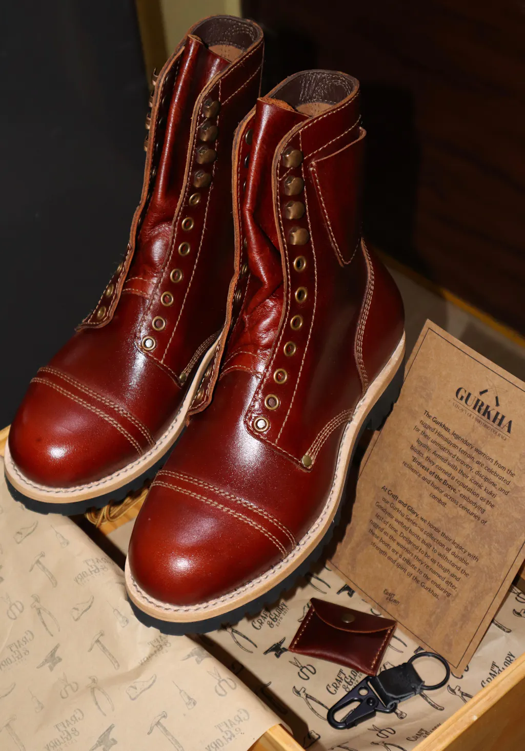 Vintage brown ranger boots – Craft & Glory International