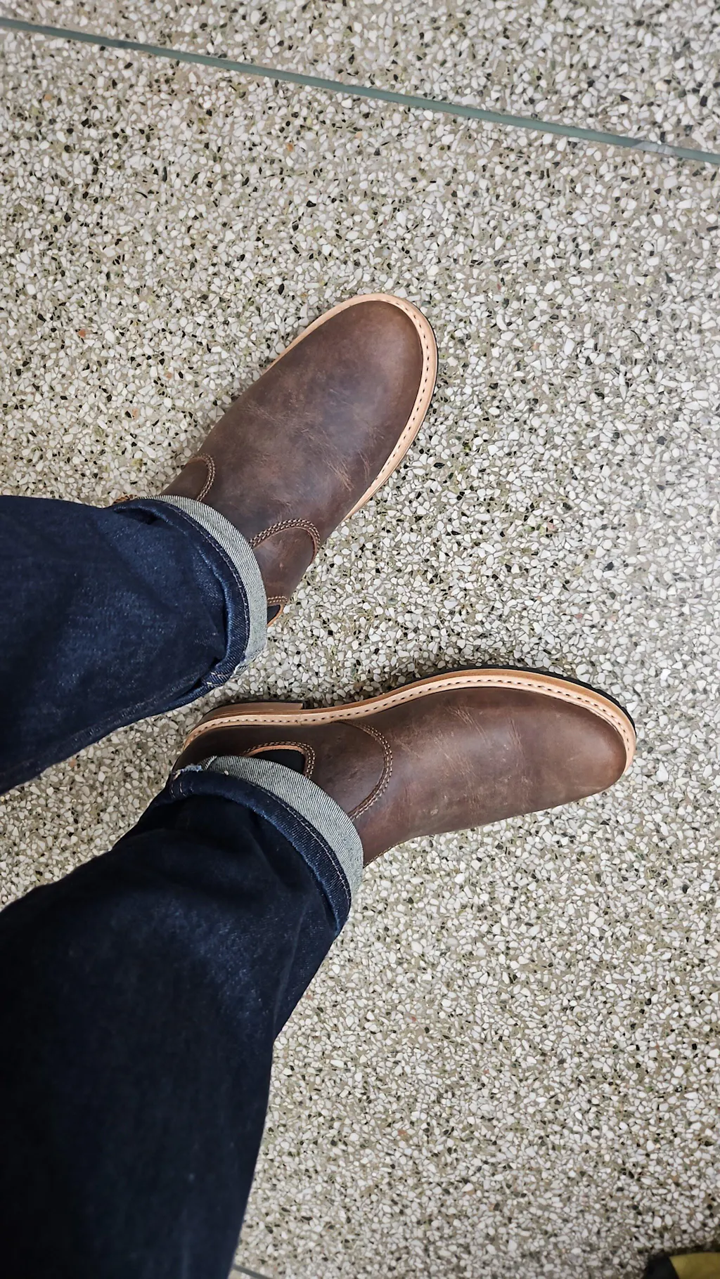 Chicago Chelsea Boots 6" (Vintage Brown) Goodyear Welted – Craft & Glory
