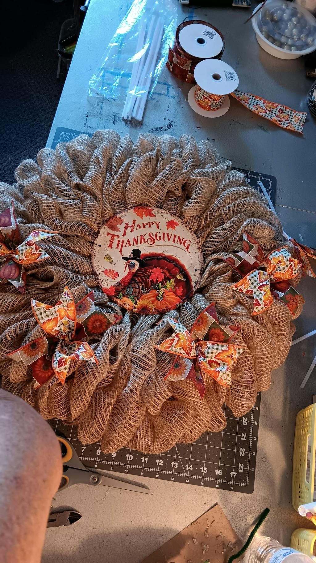 10" Poly Jute Deco Mesh: Natural (10 Yards)