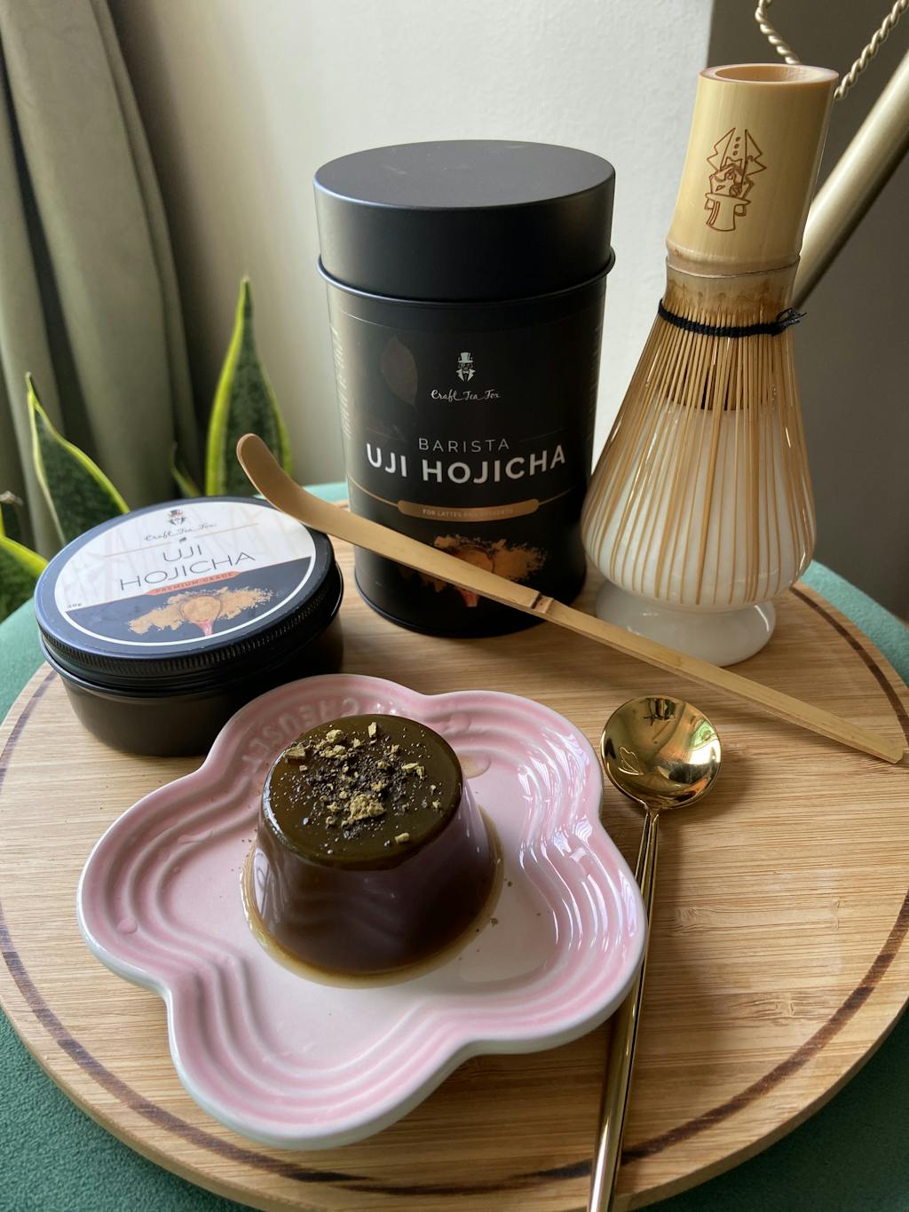 Uji Hojicha Powder Tea Tin | Crafti