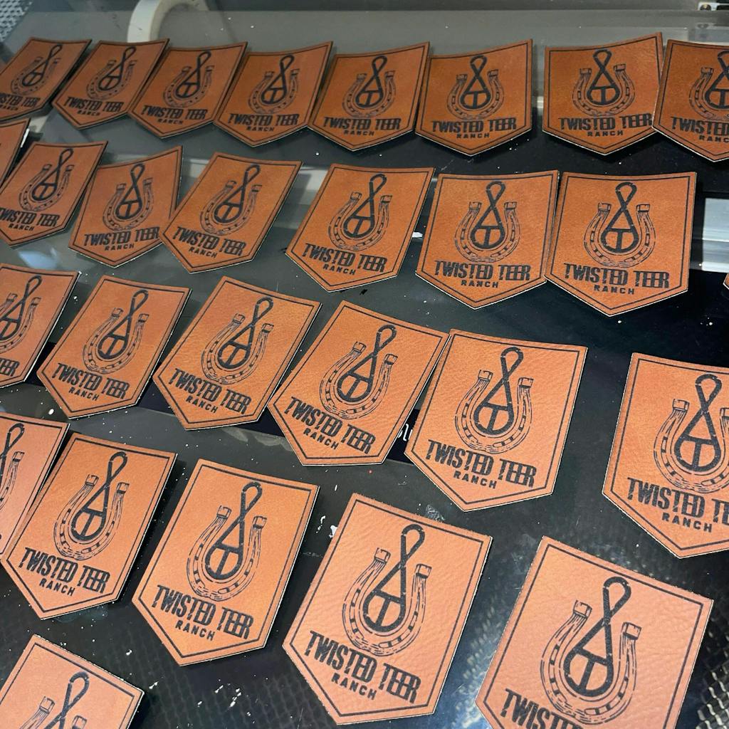 Hat Patch SVG Bundle for Leatherette and Leather. Laser Cut File ...