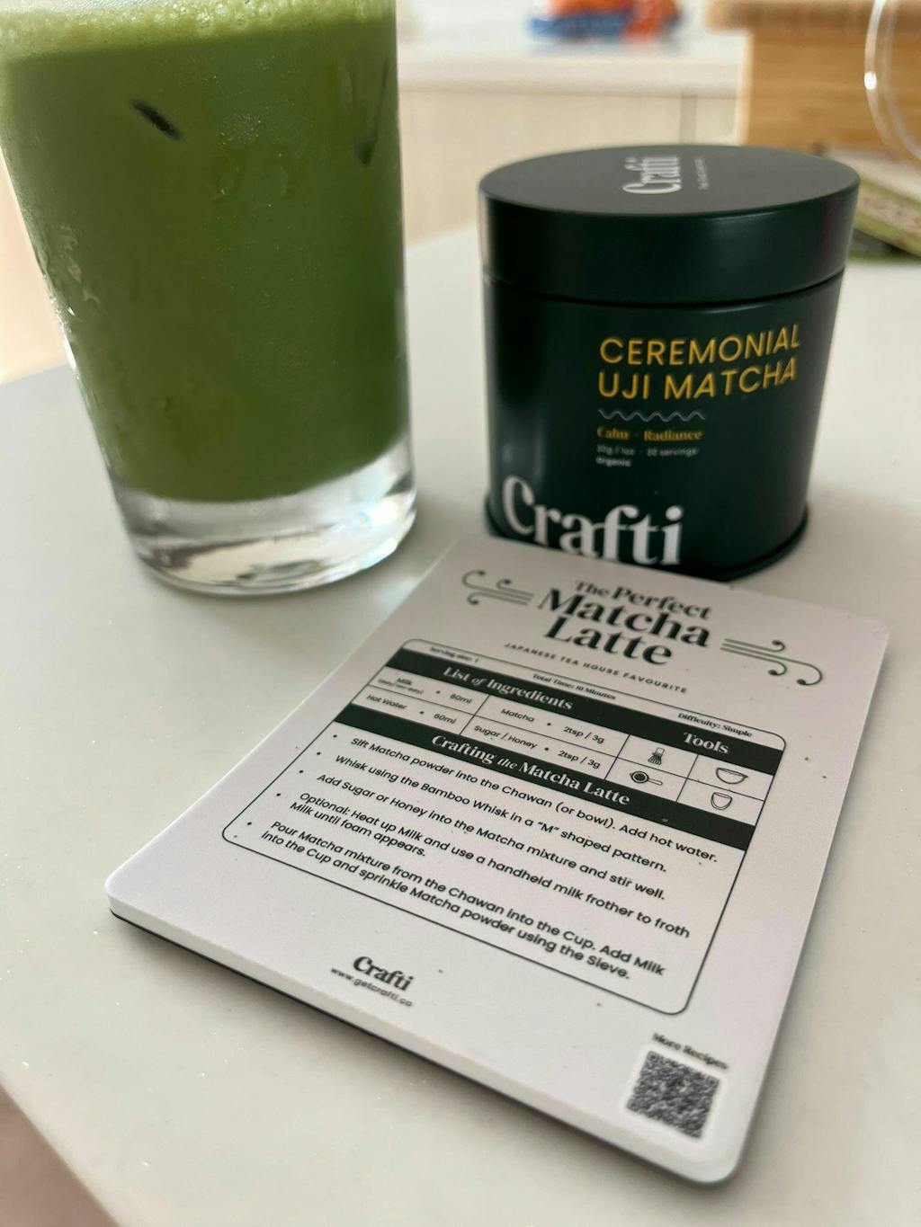 Ceremonial Grade Matcha Powder - Uji Matcha | Crafti