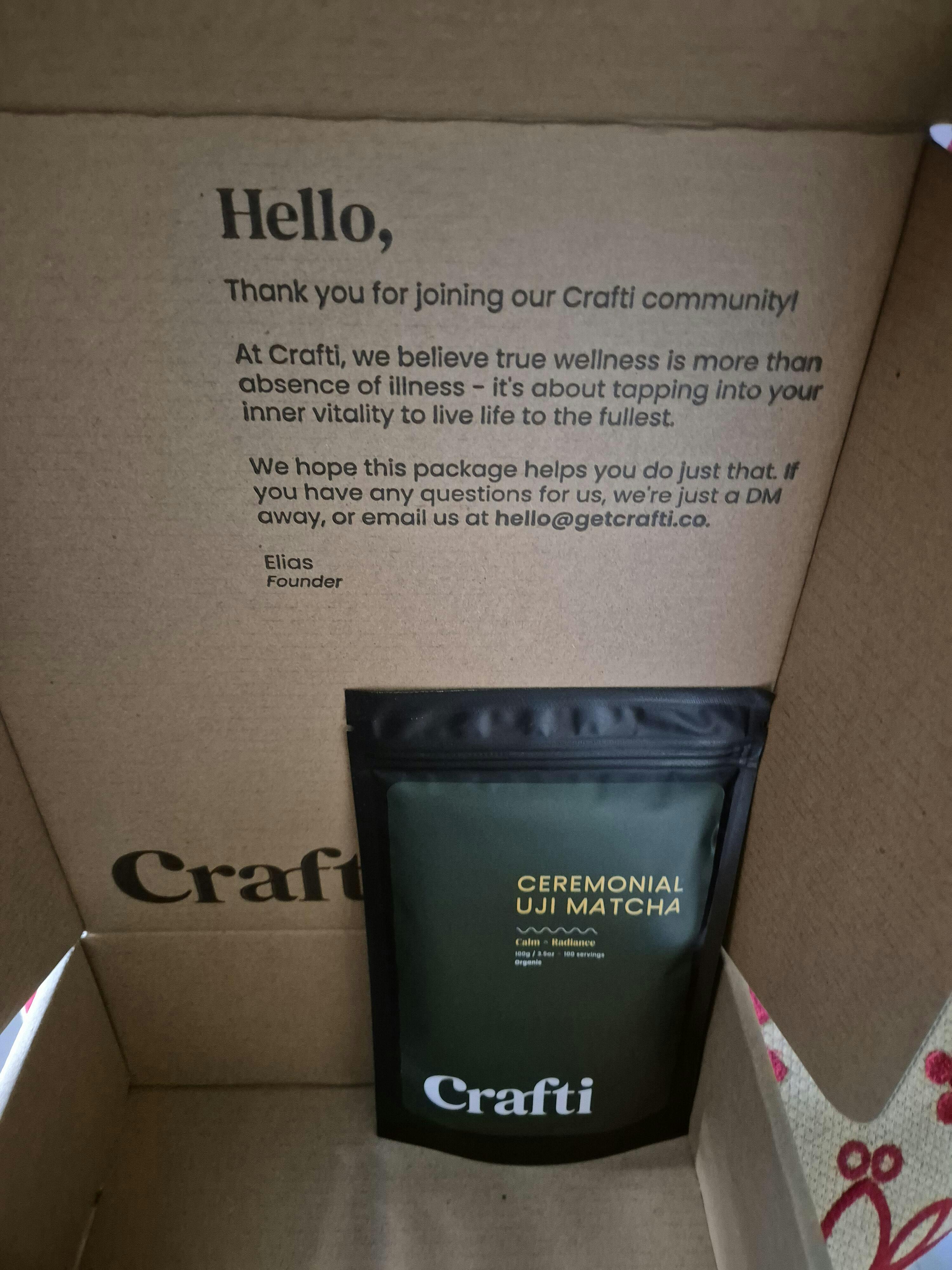 Crafti | Feel Good Superfoods