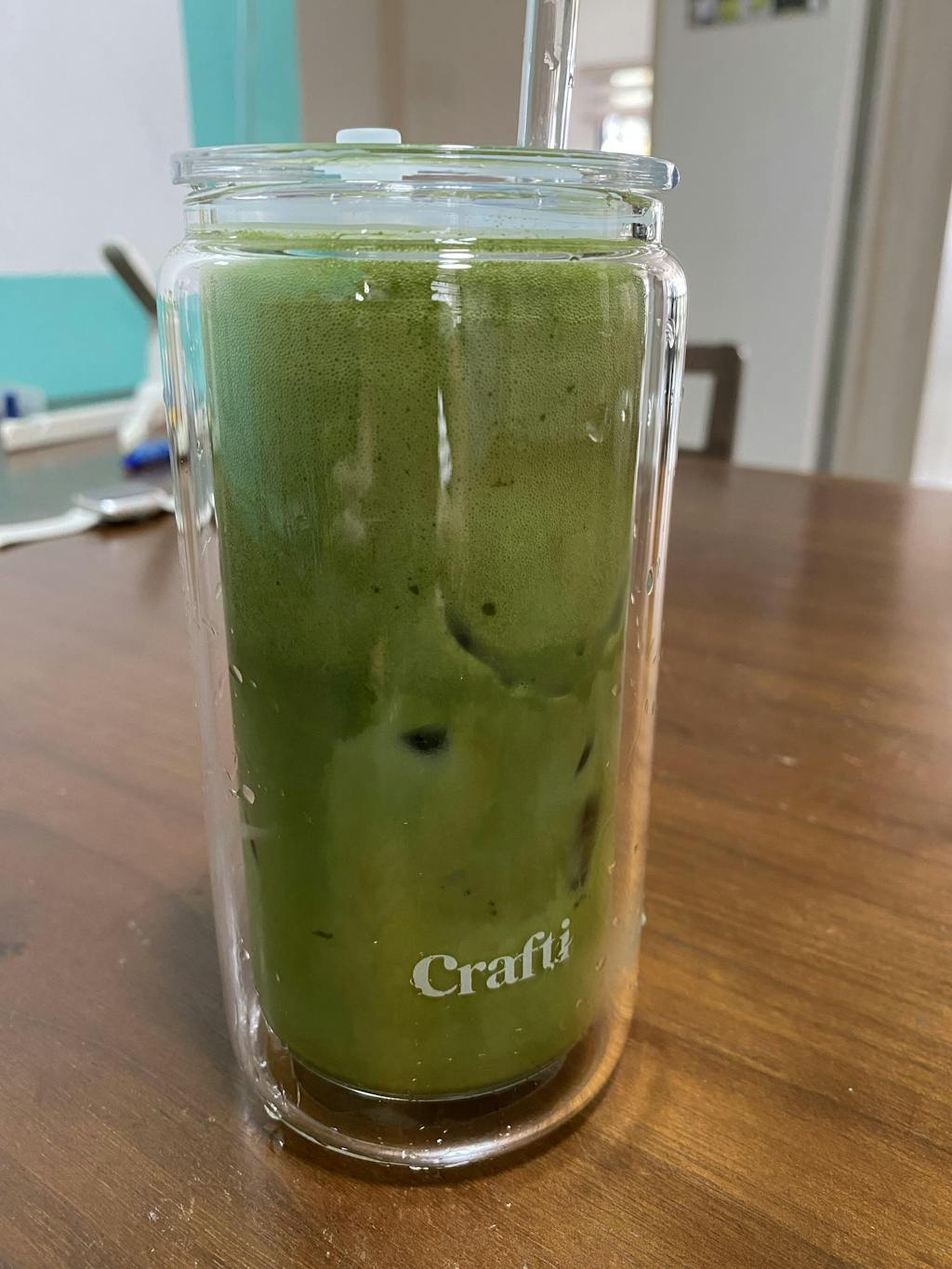 Crafti Slow Sippin' Double Walled Glass Tumbler