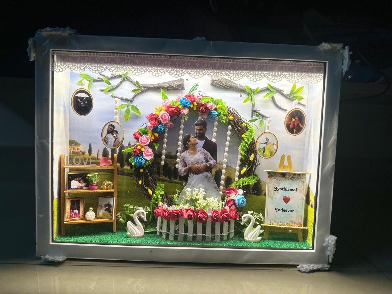 "THE WEDDING" MINIATURE WALL DESIGN 4 – CraftingTale