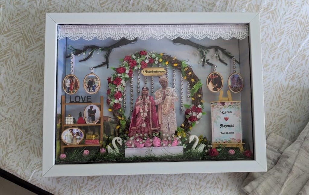 "THE WEDDING" MINIATURE WALL DESIGN 4 – CraftingTale