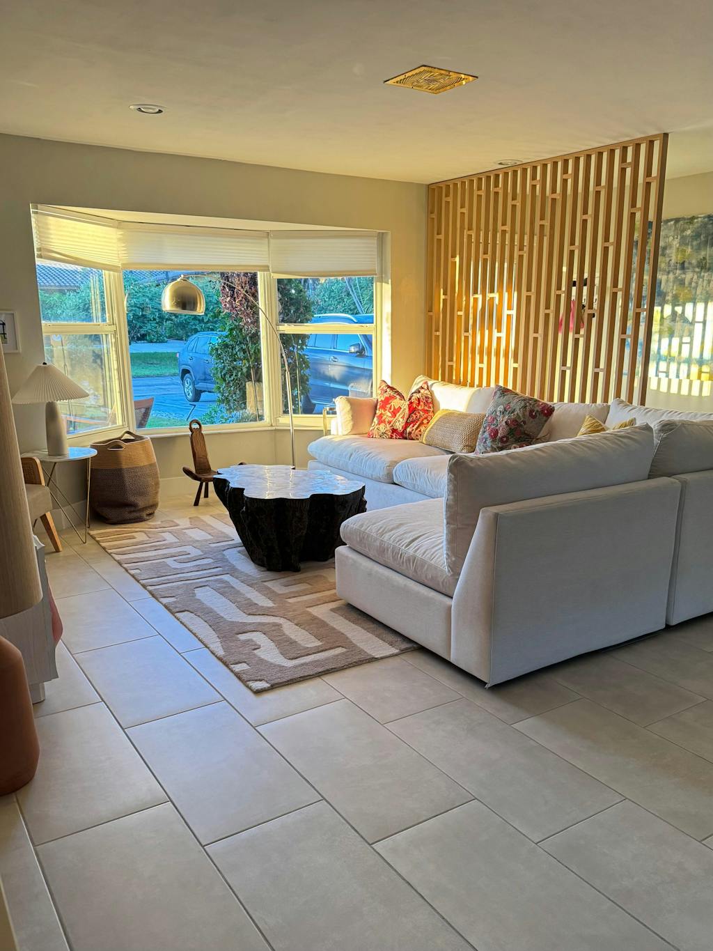 Two-Layer Indoor Privacy Screen – CraftivaArt