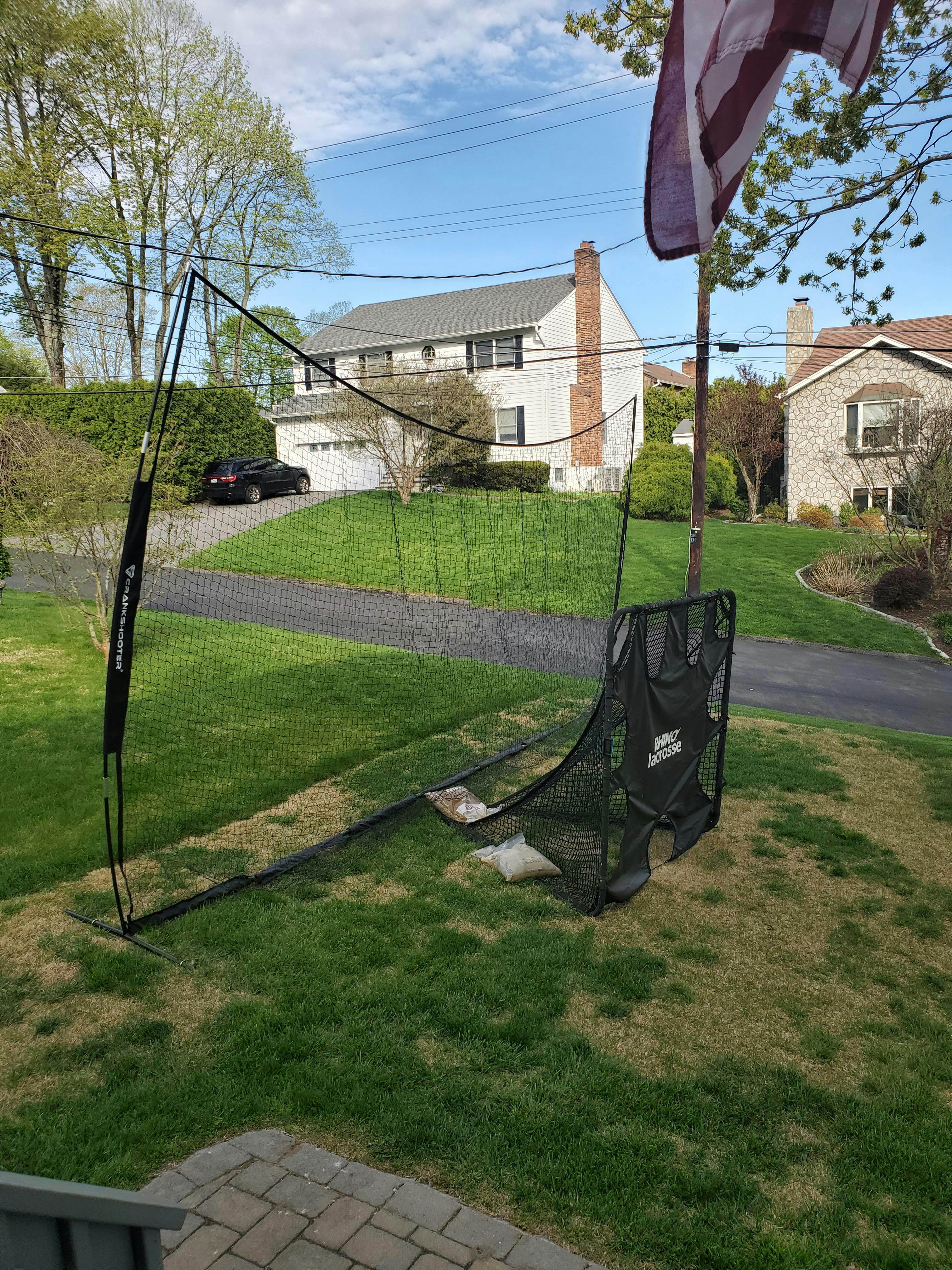 NEW! - Pop-Up Backstop 21' x 11' By CrankShooter® (INTRODUCTORY PRICE)