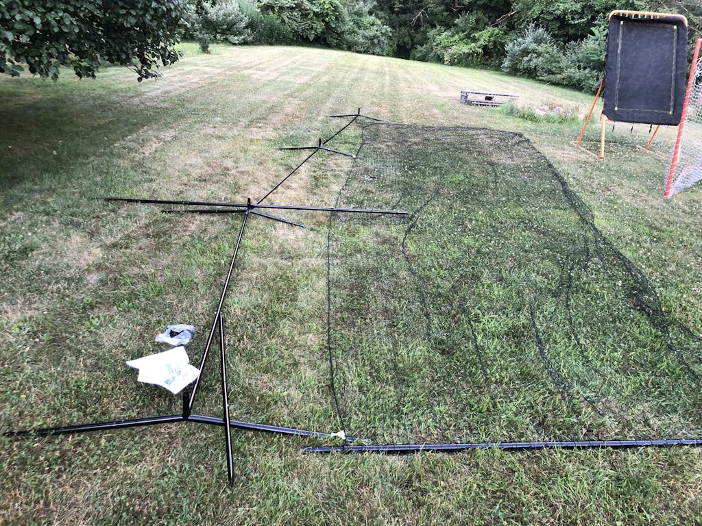 10'x30' Adjustable Angle System Lacrosse Backstop Net for Sale at ...